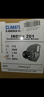 Furnace Draft Inducer Blower Motor Goodman Janitrol Exhaust Vent Venter ...
