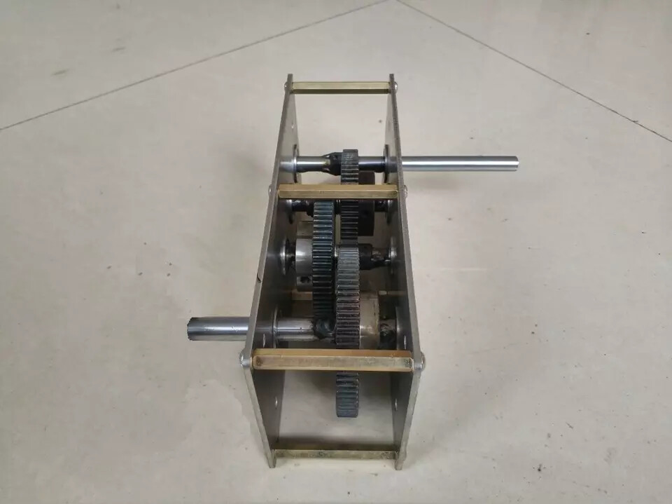 1×Hand Crank Generator Gear Box Wind Hydraulic Drive Gear Set Gearbox ...