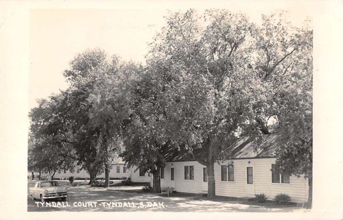 Tyndall South Dakota Tyndall Court Real Photo Antique Postcard J45066 ...