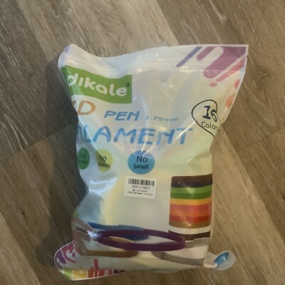 dikale 3D Pen Refills 3D Printer Pen Filament 1.75mm PLA (320 Feet 16 ...
