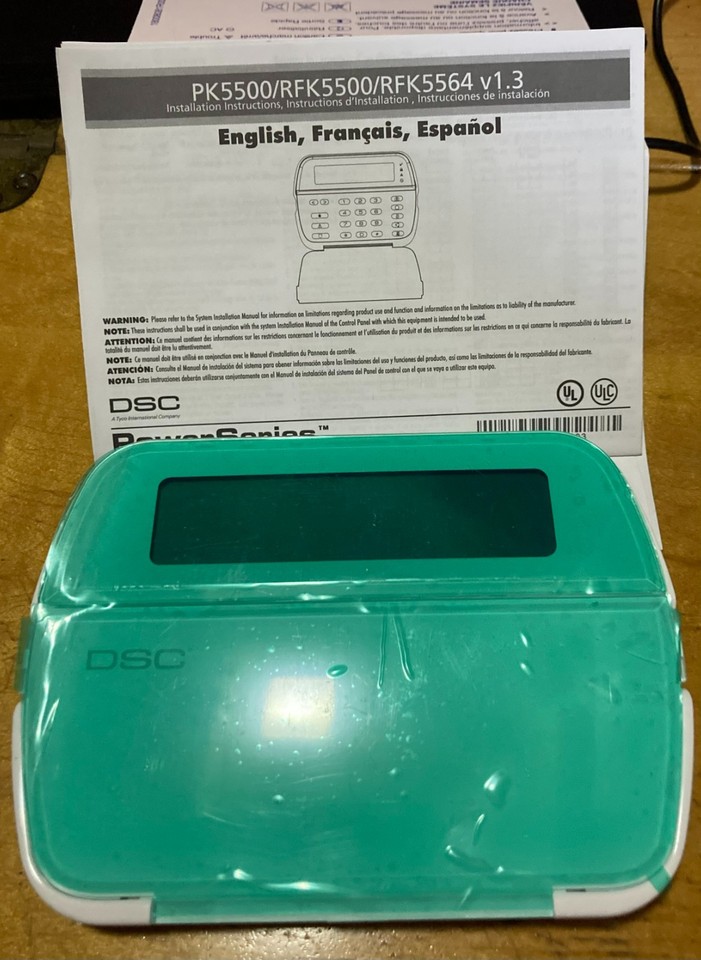 DSC PowerSeries 64-Zone LCD Full Keypad PK5500 | eBay