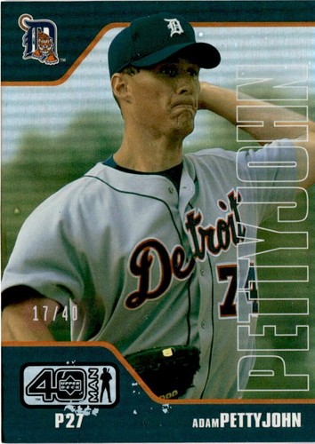2002 Upper Deck 40 Man - Adam Pettyjohn #357 Electric Rainbow /40 for ...