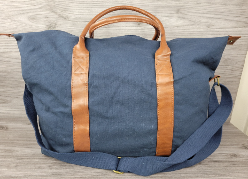 Vintage World of Polo Ralph Lauren Promotional Canvas & Leather Blue ...