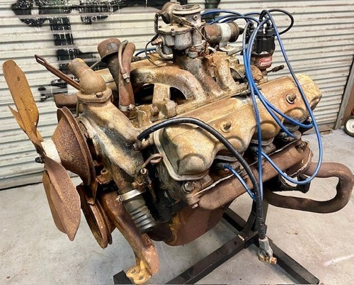 Vintage 1955 Plymouth Belvedere 259 V8 Polyspheric Engine | eBay