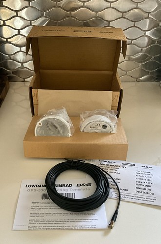 NIB BRAND NEW Navico-SIMRAD-Lowrance-B&G GPS-500 BB GPS Antenna w/Split Cable | eBay