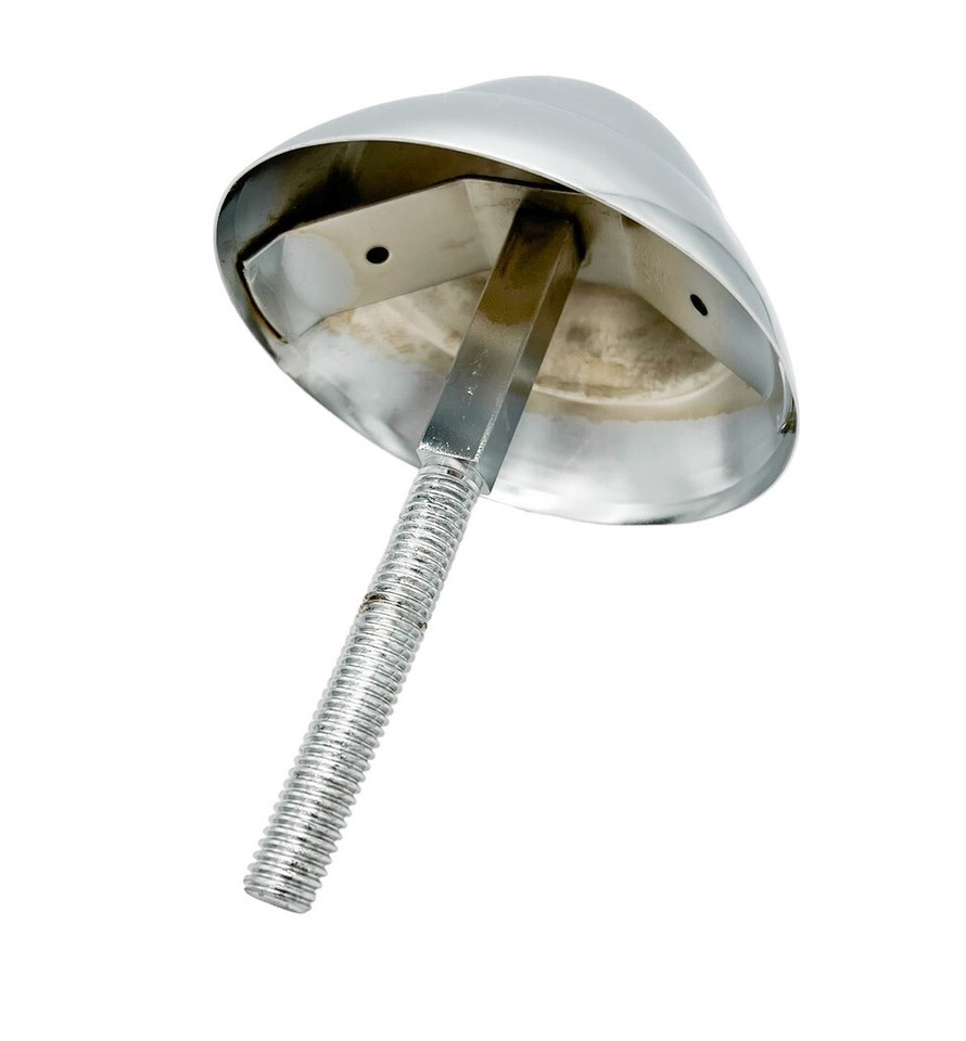 Chrome Steel Bumper Bolt Bullet For 1957 Chevy Belair, 210, & 150 ...