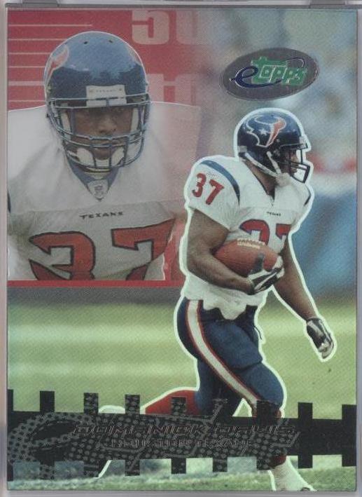 2003 eTopps - Domanick Davis #97 /2000 (RC) for sale online | eBay