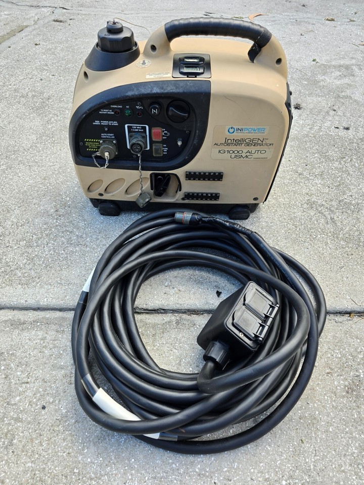 Ini Power IntelliGEN Flex-Fuel Generator IG1000-ICMF 12 Hours w/ Fuel ...