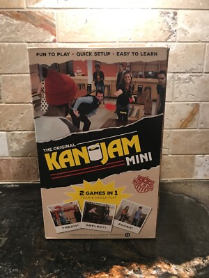 NIB - The Original KAN JAM Mini Indoor Outdoor Table Top Frisbee Game ...