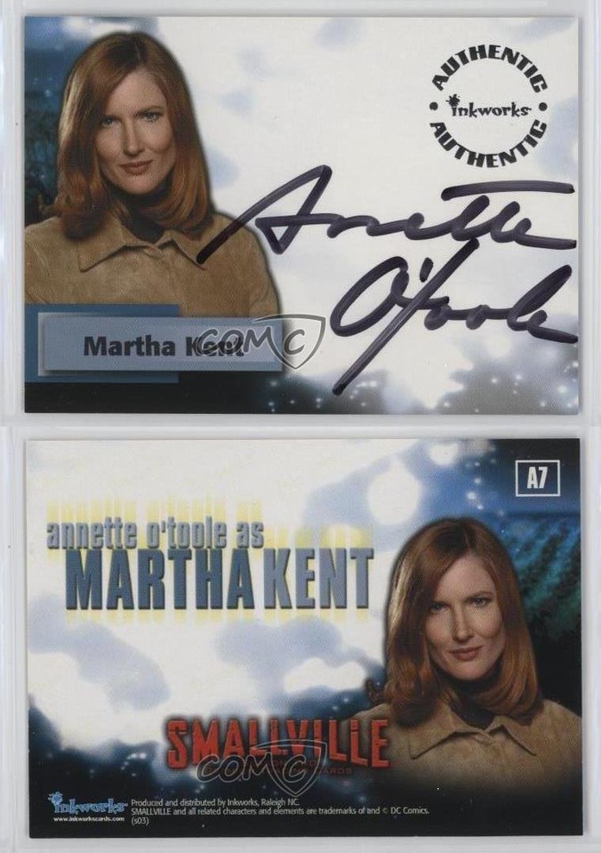 2003 Inkworks Smallville Season 2 Authentic Annette O'Toole as Martha ...