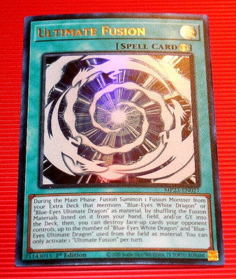 Ultimate Fusion 1st Edition Collectible Yu-Gi-Oh! Spell Card MP23-EN027 ...