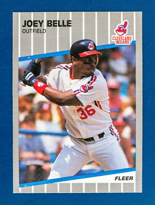 Joey "Albert" Belle #U-25 (1989 Fleer Update) Rookie Baseball Card ...