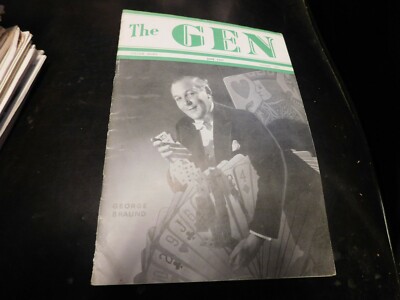 The Gen Magazine of Magic & Magicians 1951 June George Braund | eBay