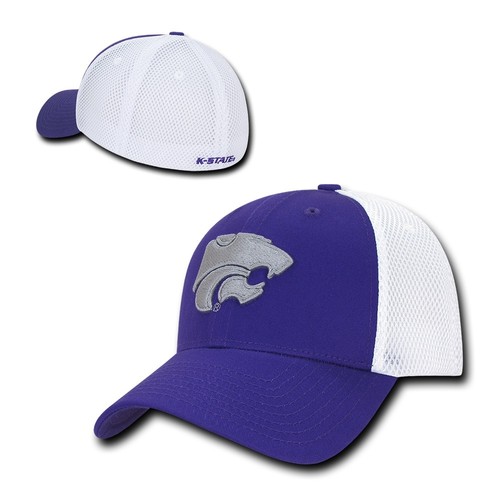 NCAA Kansas State Wildcats University Structured Mesh Flex Baseball ...