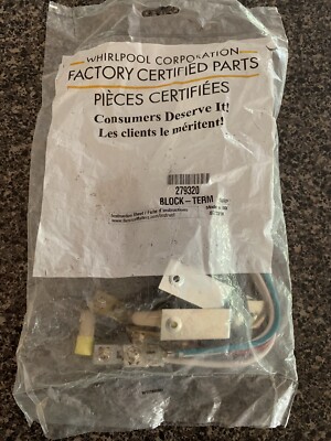 New OEM Whirlpool Dryer Terminal Block Kit 279320 **Free standard ...