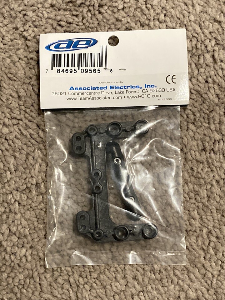 Team Associated RC10B4, RC10T4, SC10 Chassis Brace Carbon Fiber, 9565 ...