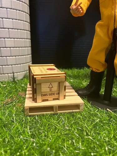 Gi Joe / Adventure Team Themed Custom Wood Crate: Large/Natural -Vr2 | eBay