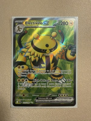 Pokémon TCG Electivire EX 212/182 Ultra Rare, 2025, Destined Rivals | eBay