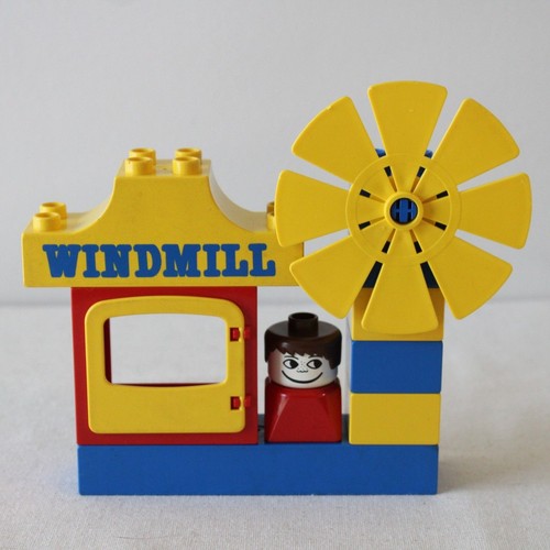 1987 Vintage LEGO Duplo #2404 Windmill Building Set | eBay
