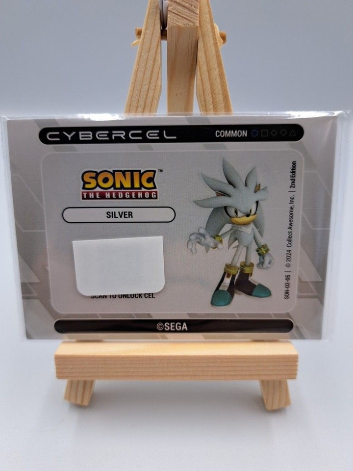 Cybercel Sonic the Hedgehog Series 2 - SILVER #05 Common Art Cel Card ...