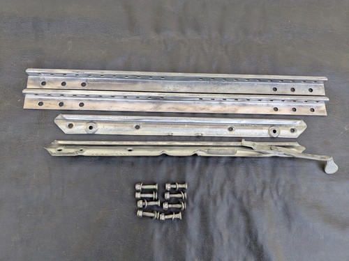 MG MGB Original Seat Slider & Runner Seat Rail Set RH Side Passenger W ...