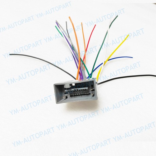 Car Stereo CD DVD Player Wiring Harness Wire Adapter For Honda ...