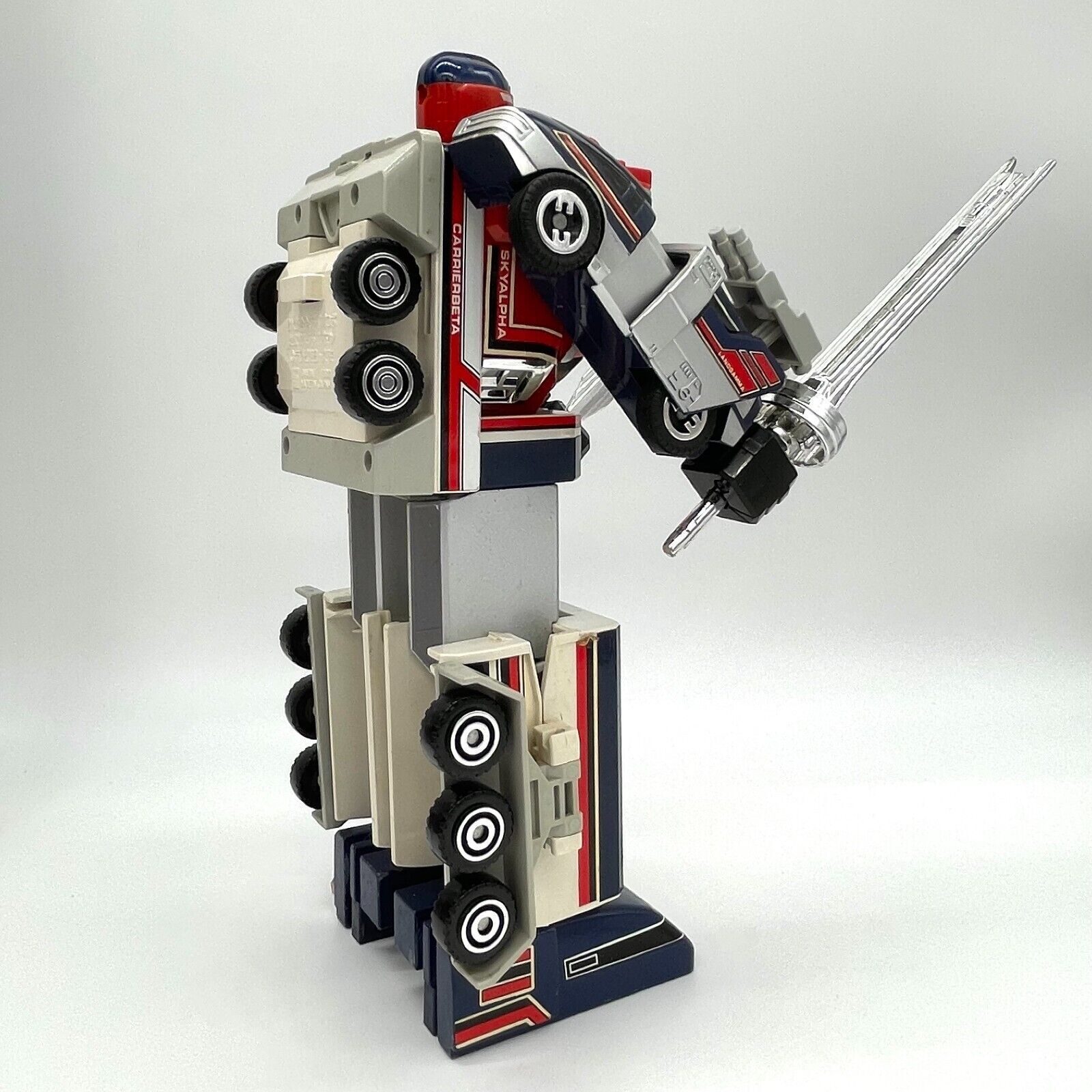 Bandai Dx Five Robo.Earth Sentai Fiveman.Height of 10 inches. Weight of ...