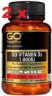 2 x Go Healthy GO Vitamin D3 Capsules 90 - made in New Zealand | eBay