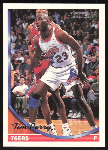 1993-94 Topps Gold Tim Perry #129 Philadelphia 76ers | eBay