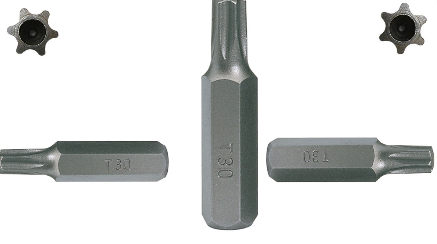TX Torx Security Insert Screwdriver Bit Resistorx T10 T15 T20 T25 T30 ...