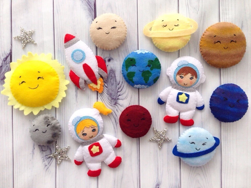 Solar System Stuffed Animals
