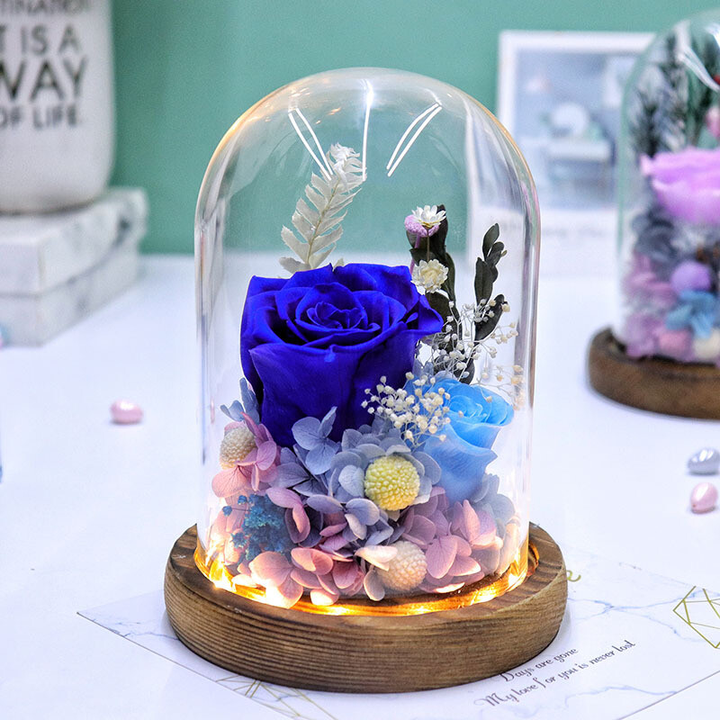 Eternal Rose flower Preserved rose everlasting rose flower gift with ...