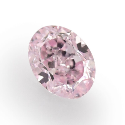 Real Pink Diamond - 0.06ct Oval Natural Loose Fancy Purple Pink Diamond ...