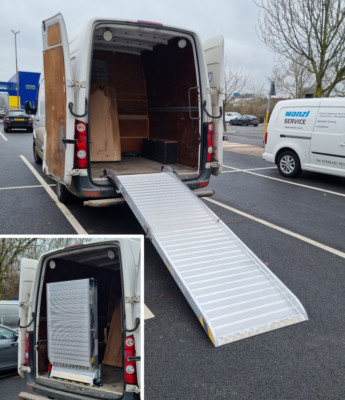 DnA Heavy Duty Fixed Folding Van Ramps SWL 1000kg | eBay UK