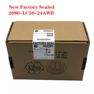 Allen Bradley 2080-LC50-24AWB New Sealed Micro850 24 I/O EtherNet/IP ...