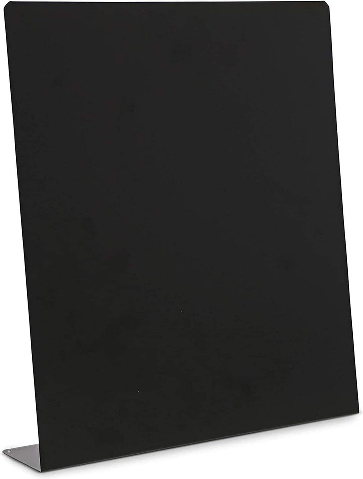 Large Magnetic Metal Board For Magnets With Easel Stand For Tabletop ...
