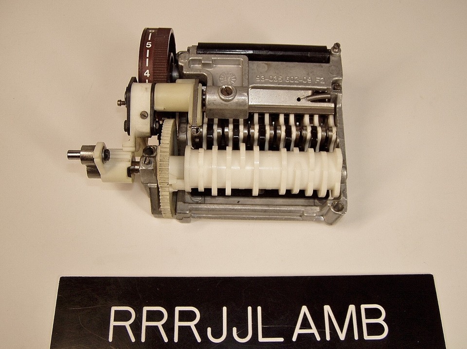 Pfaff Tiptronic 1171 Sewing Machine STITCH PATTERN BUTTON SELECTOR ...