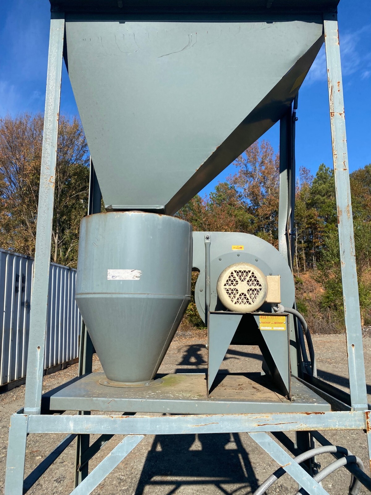 AGET Dustkop 11T51-D1-SP Dust Collection System, Baldor 1.5HP, 3500 RPM ...