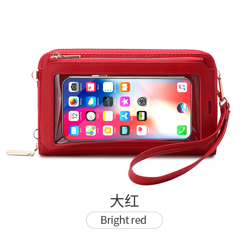 Touch Screen Bag Crossbody Cell Phone Purse Case Shoulder RFID Blocking ...