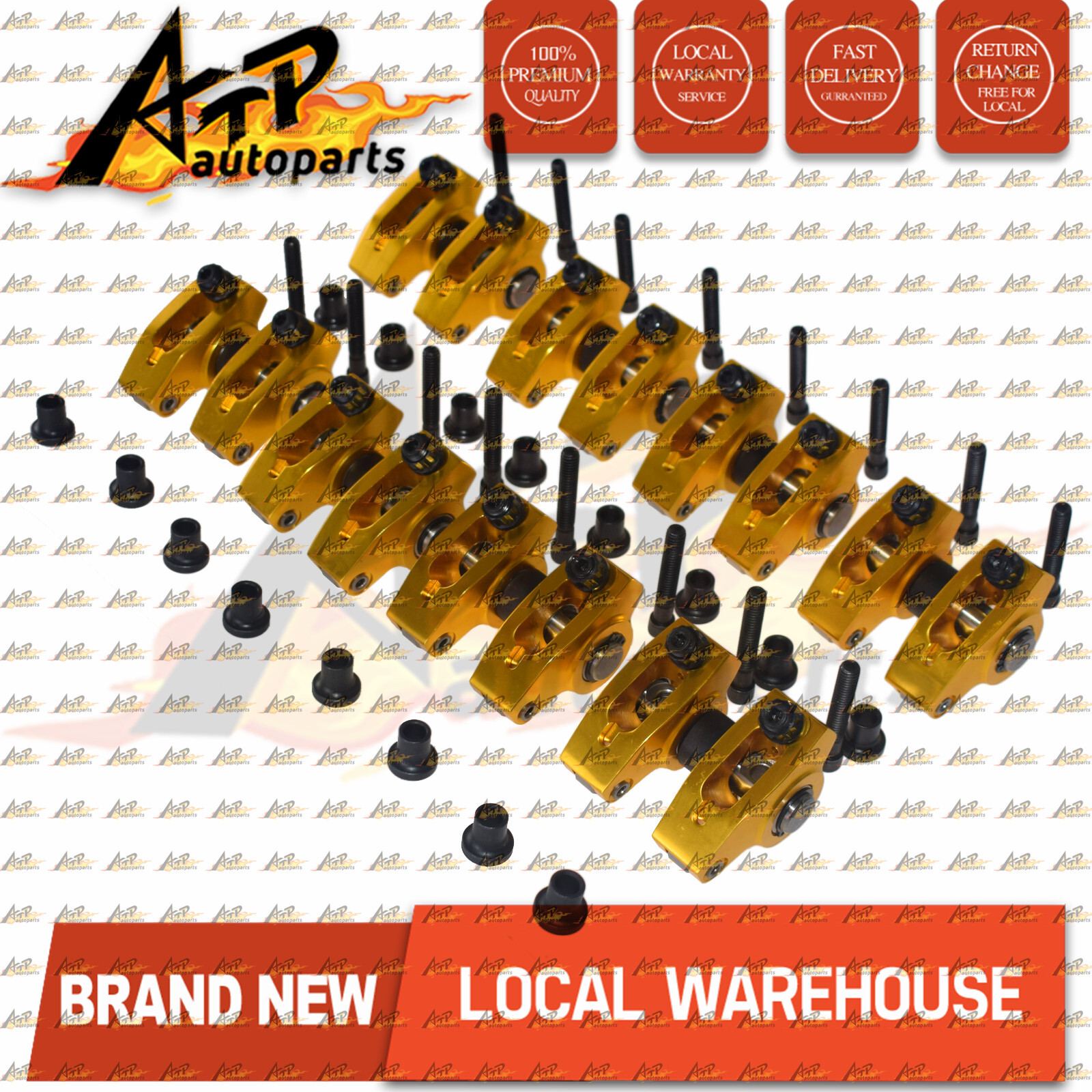 Aluminum Roller Rockers Arm for Holden V8 253 304 308 355 Red Blue ...