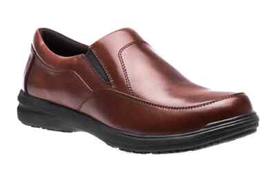 ABEO Men's Smart 3860 Slip On Casual SureGrip Leather Elastic Goring ...