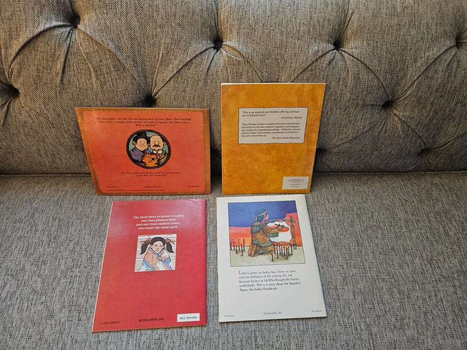 Lot of 4 Tomie dePaola Children's Paperback Picture Books | eBay