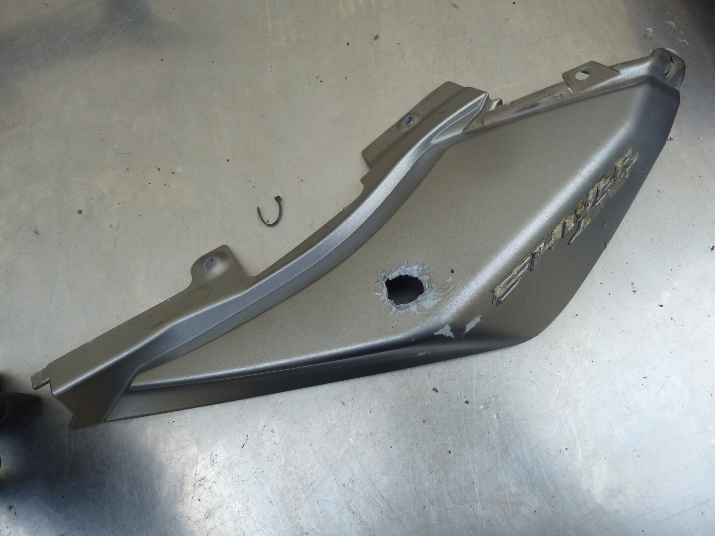 Tail plastic cowl #1 Aprilia Shiver SL750 SL900 #J14 | eBay