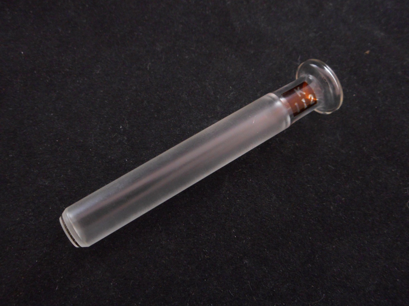 Lab Glass Reusable Syringe Replacement Plunger 8.9mm OD x 50mm Internal ...