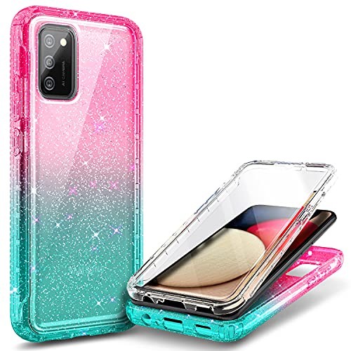 NZND Case for Samsung Galaxy A03S with [Built-in Screen Protector ...