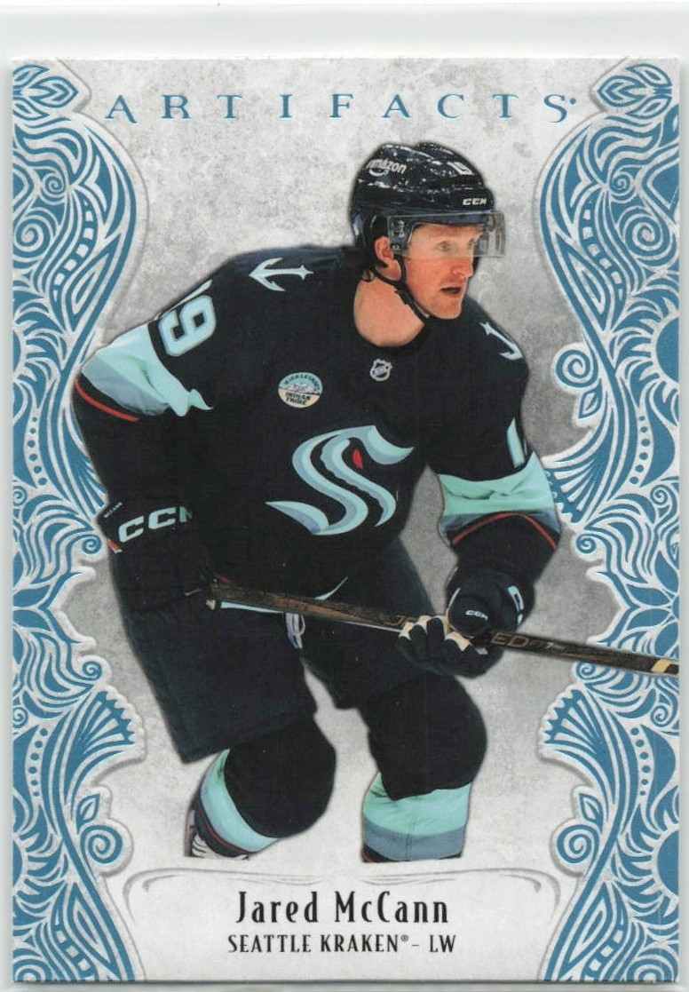 2025-26 Upper Deck Artifacts - Stars Jared McCann #123 Sky Blue for ...