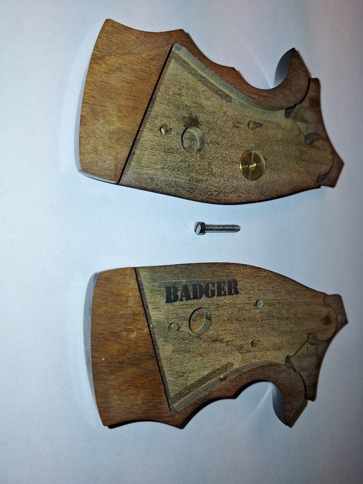 Badger Wood Grips For S&W Mod. 27, 28, 29 N frame Revolver | eBay