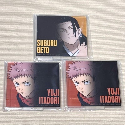 Jujutsu Kaisen Acrylic Stand Yuji Itadori Suguru Geto Kenjaku Bandai ...