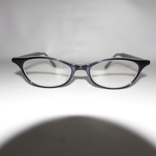 Zip+Homme Eyeglass Frames Navy/Jade Womens | eBay