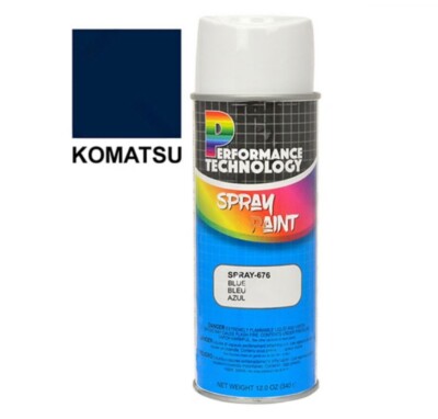 KOMATSU FORKLIFT SPRAY PAINT TOUCH BLUE STYLE 12 0Z (SET OF 2) | eBay